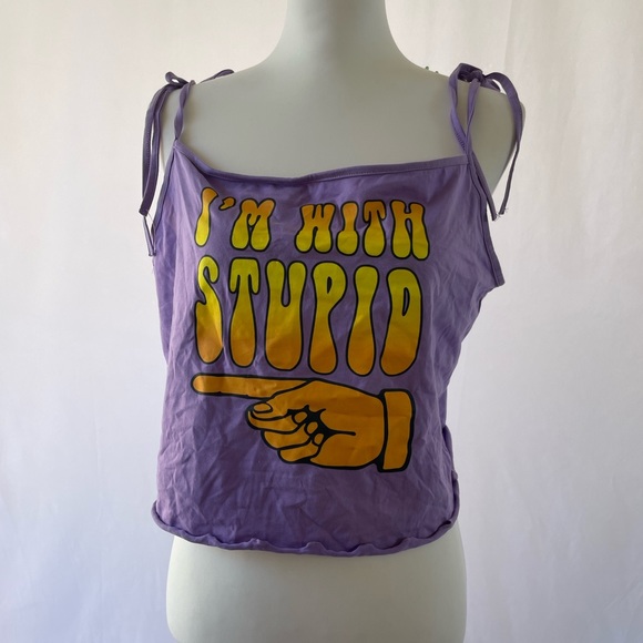 Current Mood | Tops | Nwt Current Mood Retro Style Tank 3x | Poshmark